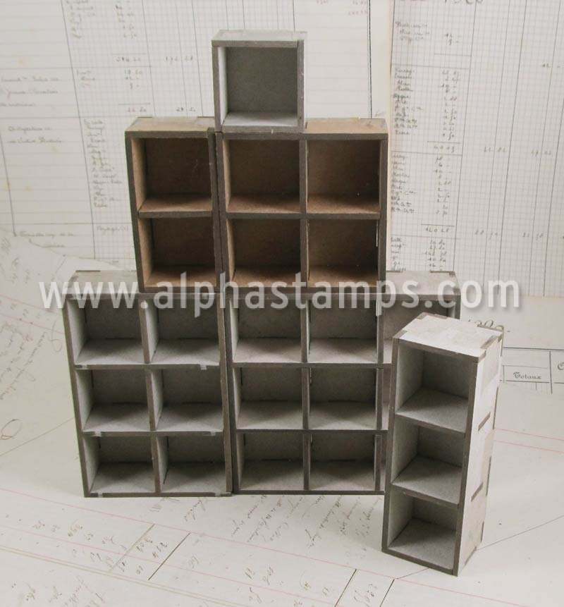 Single Cubby - Set of 2 * | Alpha Stamps