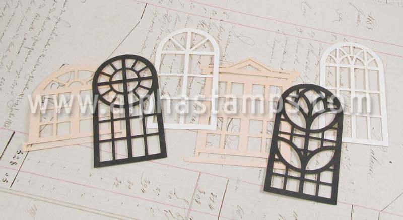Die-Cut Cardstock Window Frame Set* | Alpha Stamps