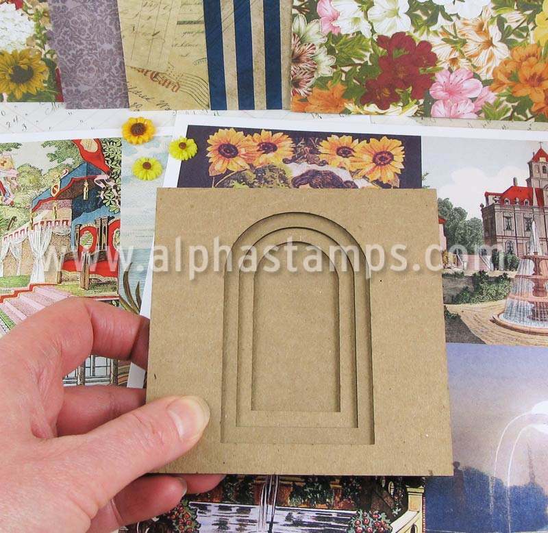 Tunnel Book Kit - August 2019 - SOLD OUT | Alpha Stamps