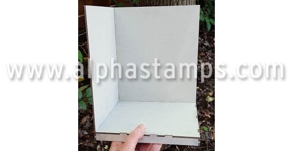 7x7 Corner Room Box | Alpha Stamps