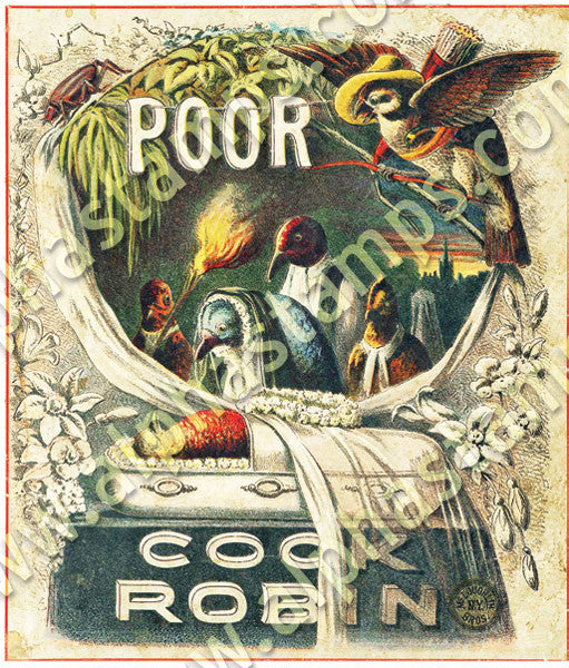 Bird Words Collage Sheet | Alpha Stamps