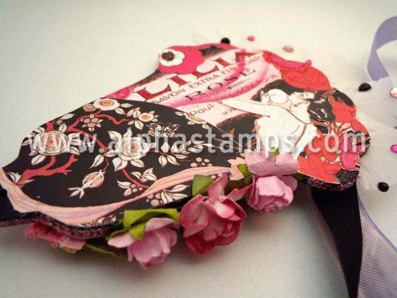 The Dressing Table Collage Sheet | Alpha Stamps