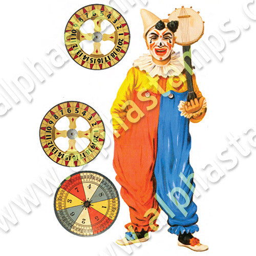 Clowning Around Collage Sheet | Alpha Stamps
