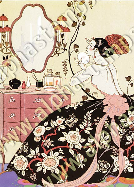 The Dressing Table Collage Sheet | Alpha Stamps