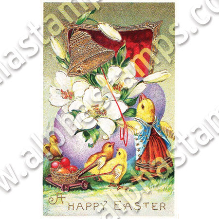 Easter Chicks Collage Sheet | Alpha Stamps