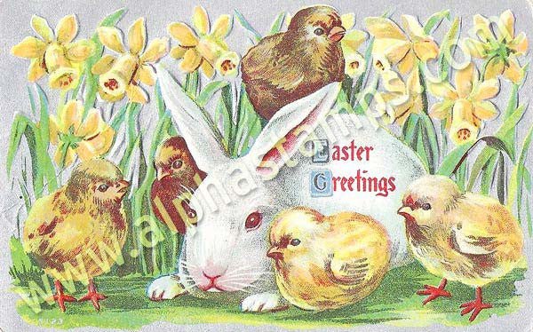 Easter Chicks Collage Sheet | Alpha Stamps