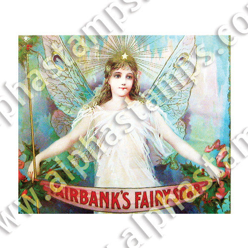 Fairy Labels and Ads Collage Sheet | Alpha Stamps