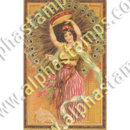 Gypsy Beauty Collage Sheet | Alpha Stamps