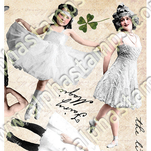Little People Collage Sheet | Alpha Stamps