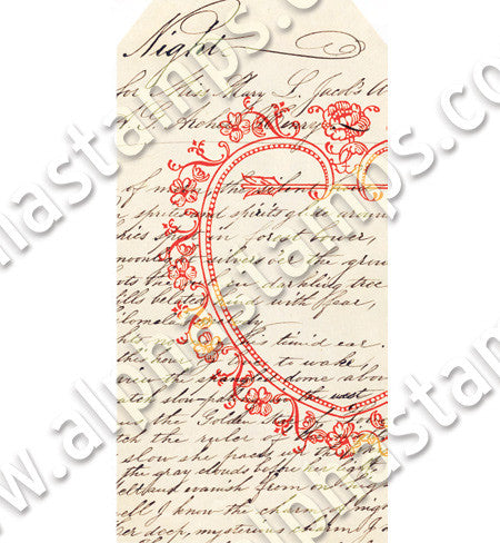 Love Letter Tags Collage Sheet | Alpha Stamps