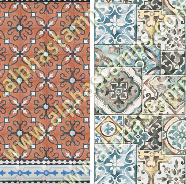 Moroccan Tiles Collage Sheet | Alpha Stamps