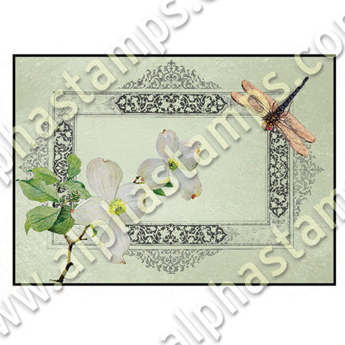 Nature ATC Backgrounds Collage Sheet | Alpha Stamps
