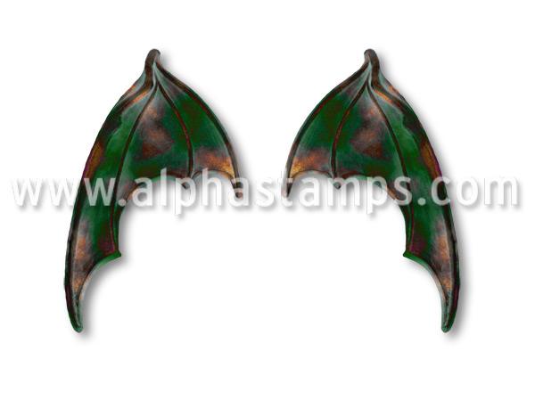 Spooky Wings Set Download | Alpha Stamps