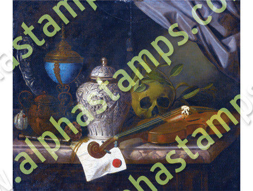 Vanitas Collage Sheet | Alpha Stamps