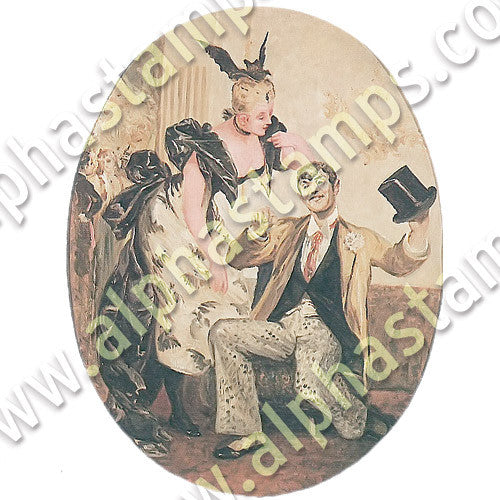 Victorian Bats Collage Sheet | Alpha Stamps