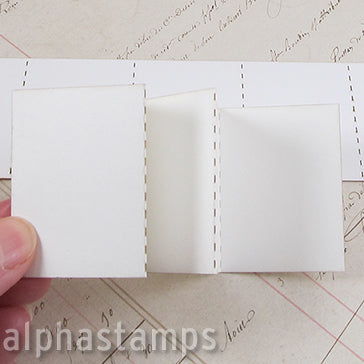 2 Inch Accordion Books | Alpha Stamps