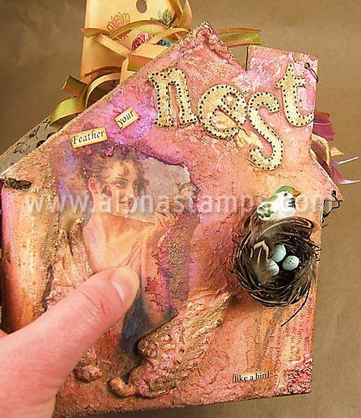 Bird Words Collage Sheet | Alpha Stamps