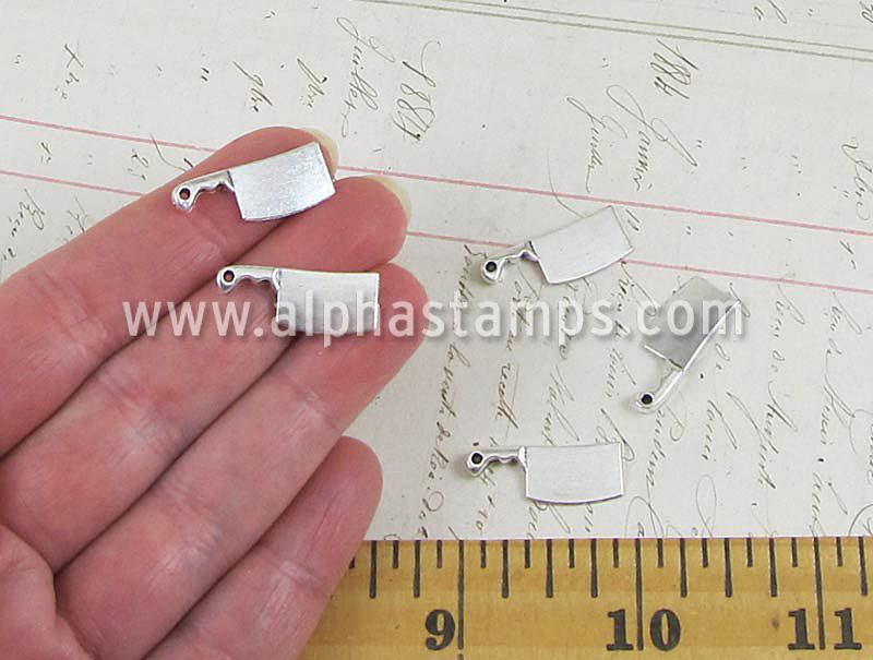 Meat Cleaver Charm | Alpha Stamps