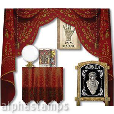 Gypsy Fortune Teller Set Download | Alpha Stamps