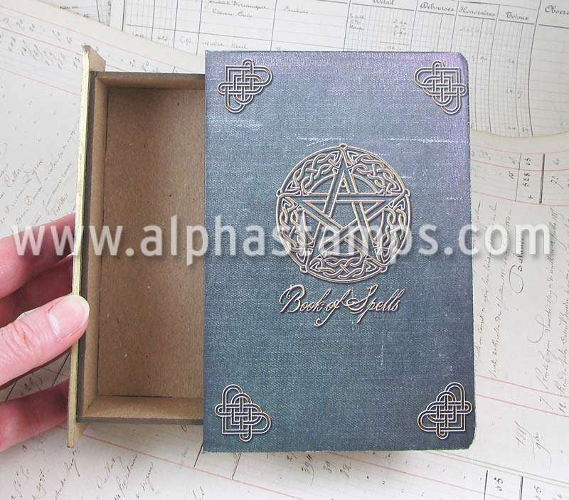 Spell Book Box Covers Collage Sheet | Alpha Stamps