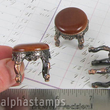 Fancy Mini Footstool | Alpha Stamps