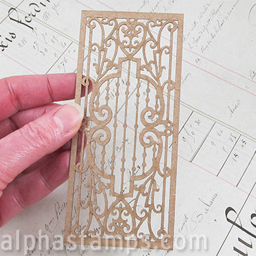 Folding Screen Fretwork Insert | Alpha Stamps