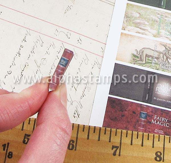 Little Library Collage Sheet | Alpha Stamps