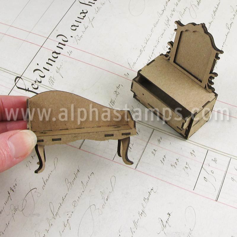 1:24 Chaise Lounge | Alpha Stamps