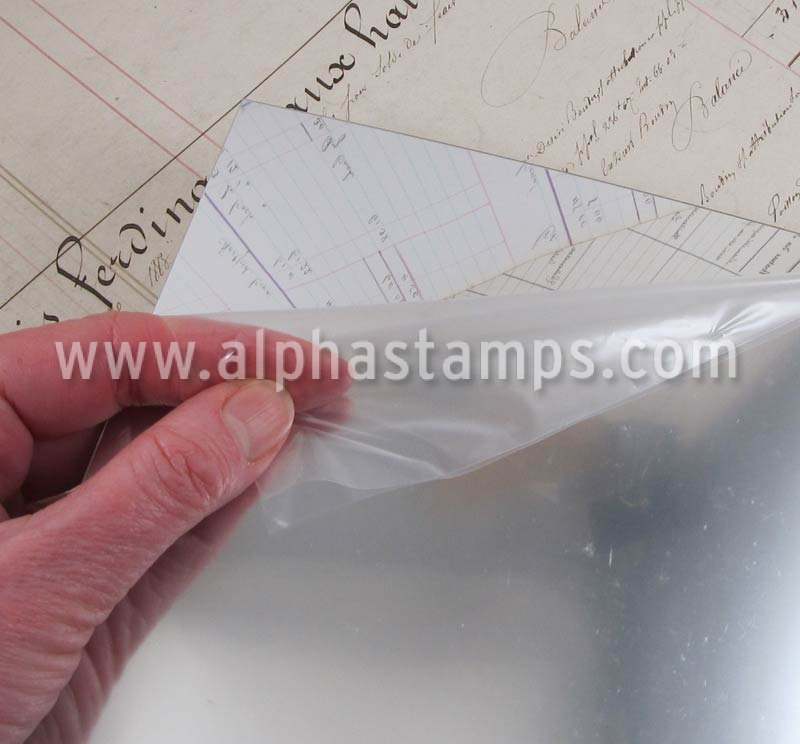 Nonbreakable Mirror Material | Alpha Stamps