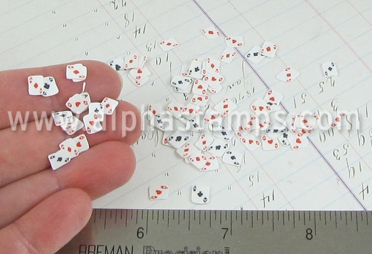 Polymer Clay Playing Card Slices* | Alpha Stamps
