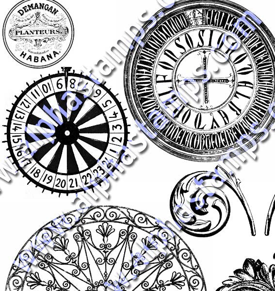Round Things Collage Sheet | Alpha Stamps