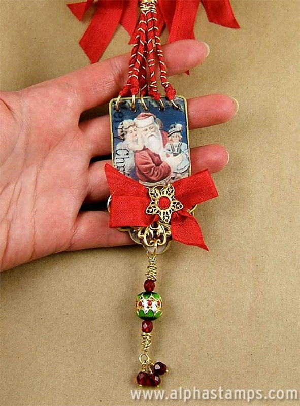 Santa and Children Collage Sheet | Alpha Stamps