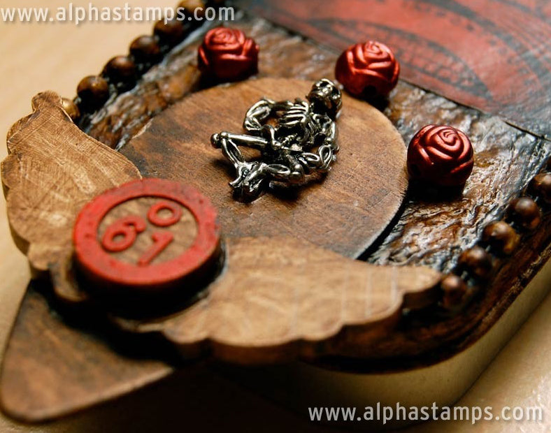 Dancing Skeleton Charm* | Alpha Stamps