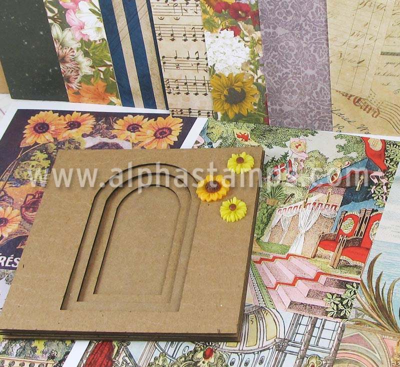 Tunnel Book Kit - August 2019 - SOLD OUT | Alpha Stamps